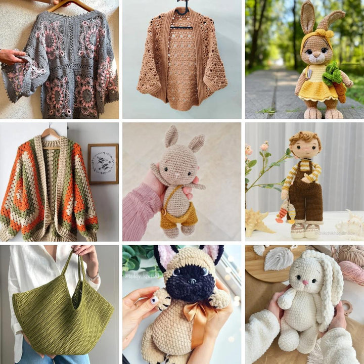 I ️ Crochet – Handmade with Love & Creativity – I Crochet Crafty